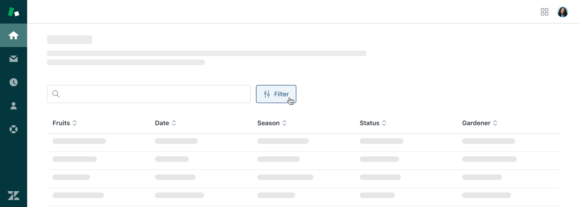 Filters / Patterns / Zendesk Garden