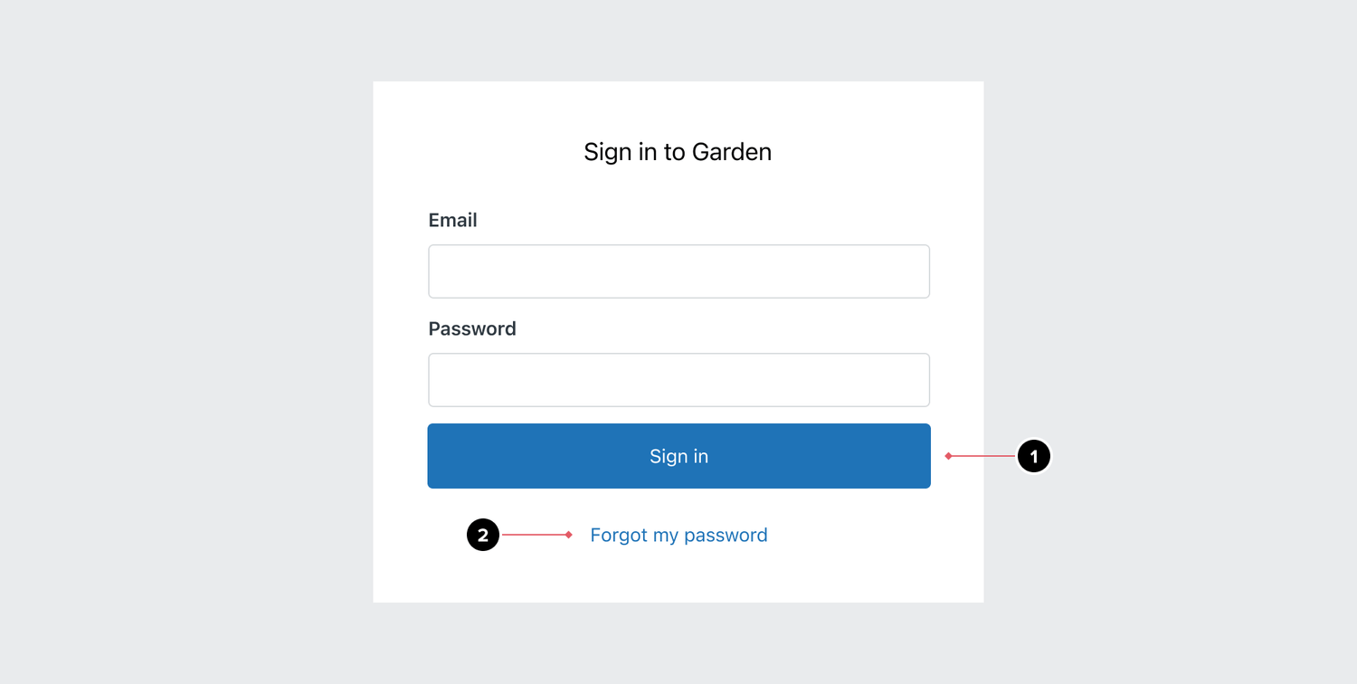 Buttons / Patterns / Zendesk Garden